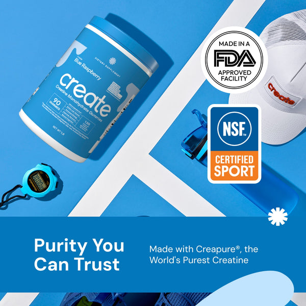 Core - Create Creatine Monohydrate Gummies – Create Wellness