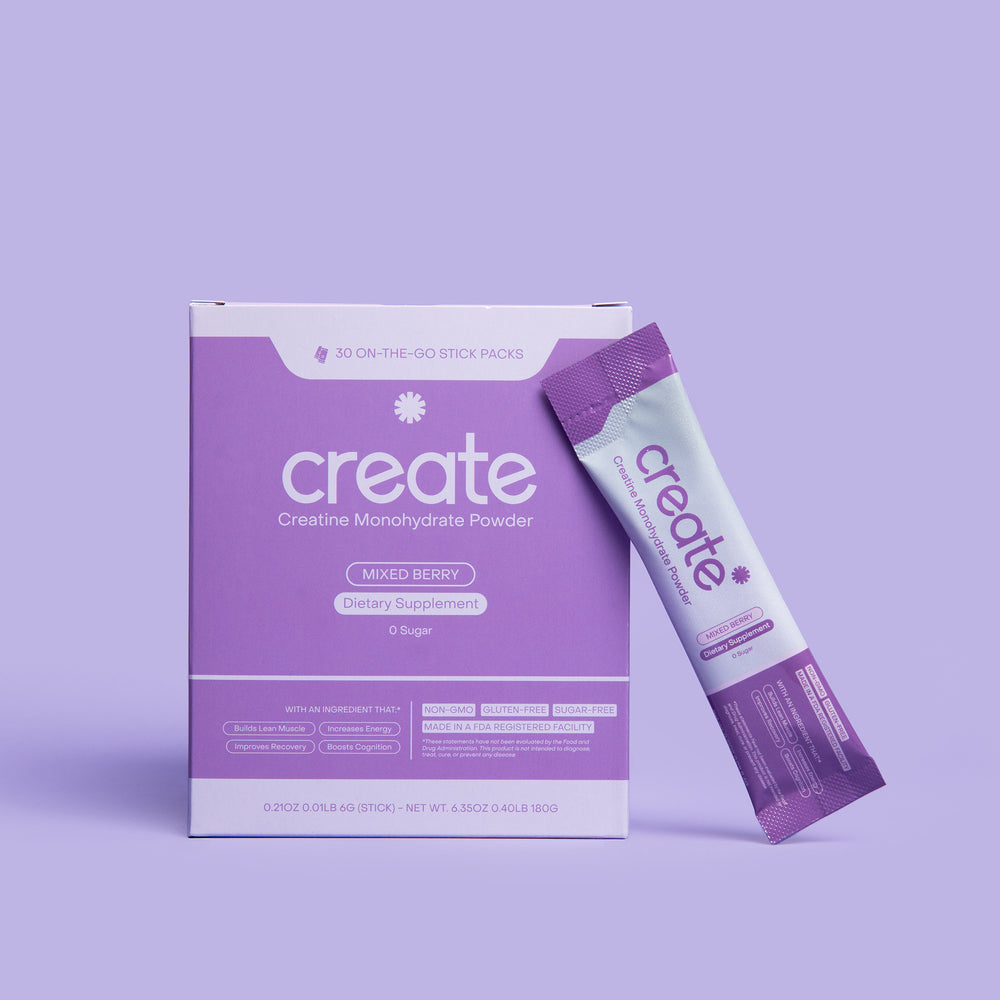 Creatine Monohydrate Products – Create Wellness