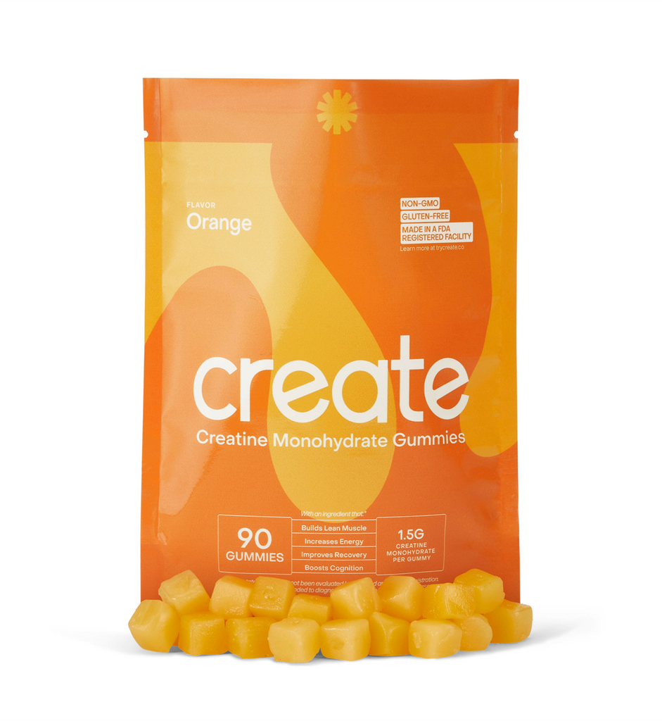 Creatine Monohydrate Gummies - 90 Count– Create Wellness